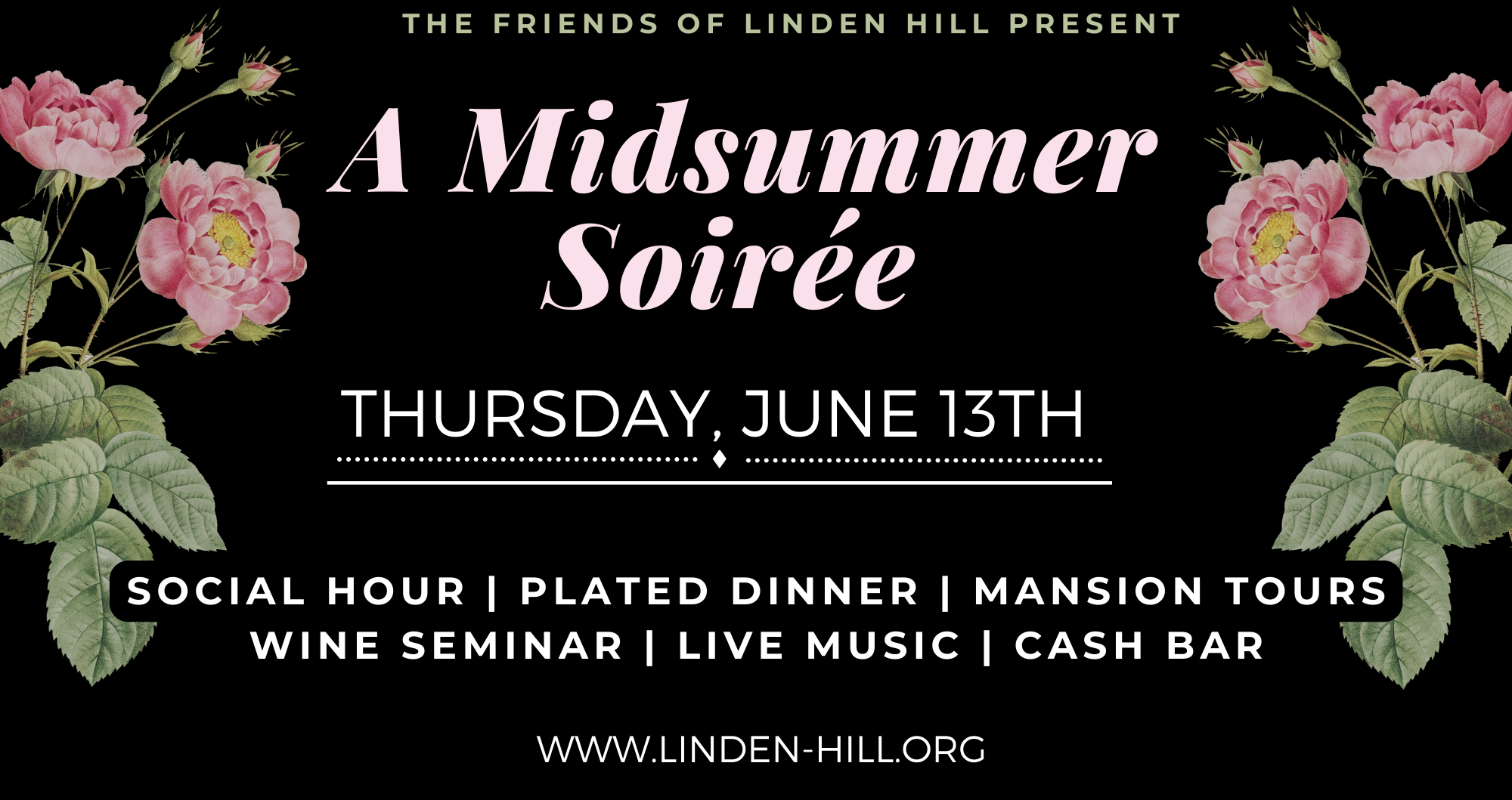 Upcoming Events | Linden Hill Historic Estate | Little Falls, MN